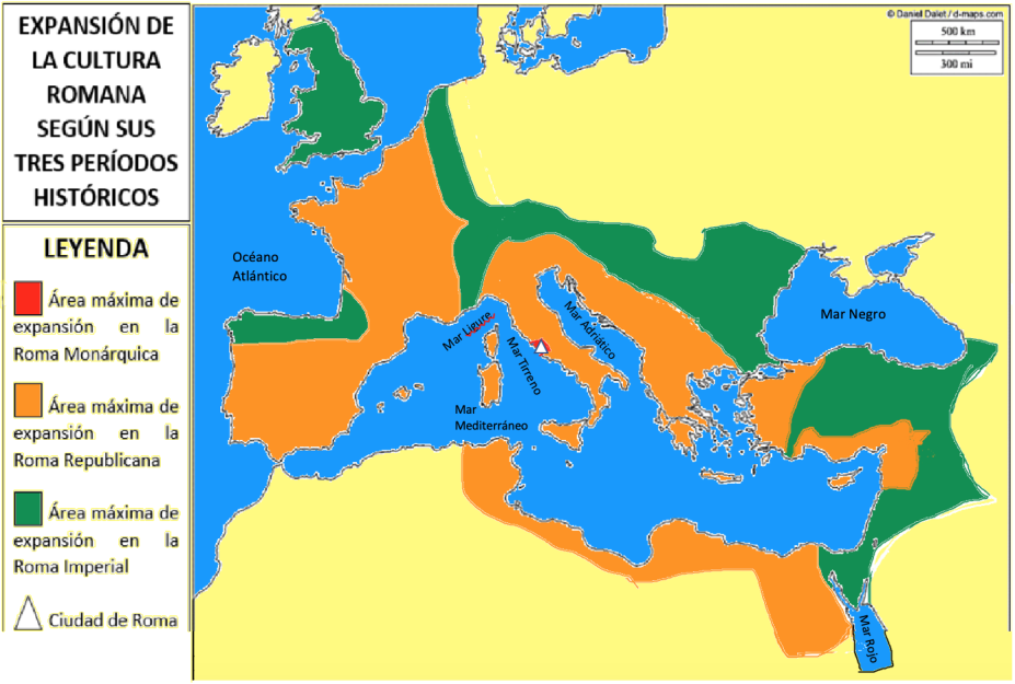 Expansión de Roma en sus tres etapas :: 1 C GRUPO 1